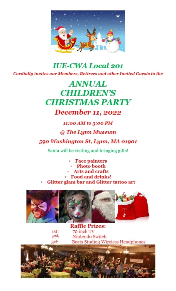 You're Invited to the Annual Children's Christmas Party (December 11th ...